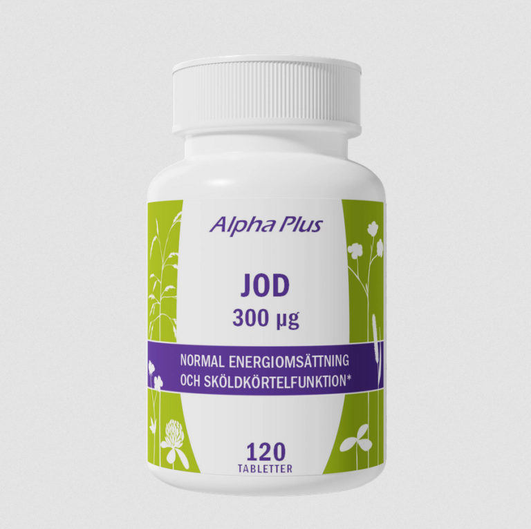 Jod 300 g 120 Tab H lsokosthuset Jod 300 g 120 Tab H lsokosthuset